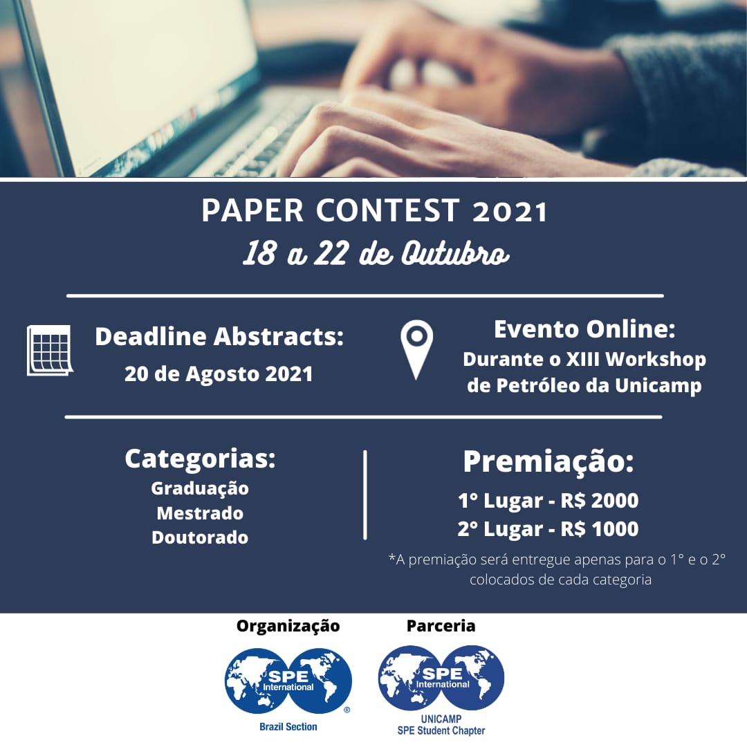 SPE BRAZIL STUDENT PAPER CONTEST 2021 | The Society of Petroleum Engineers